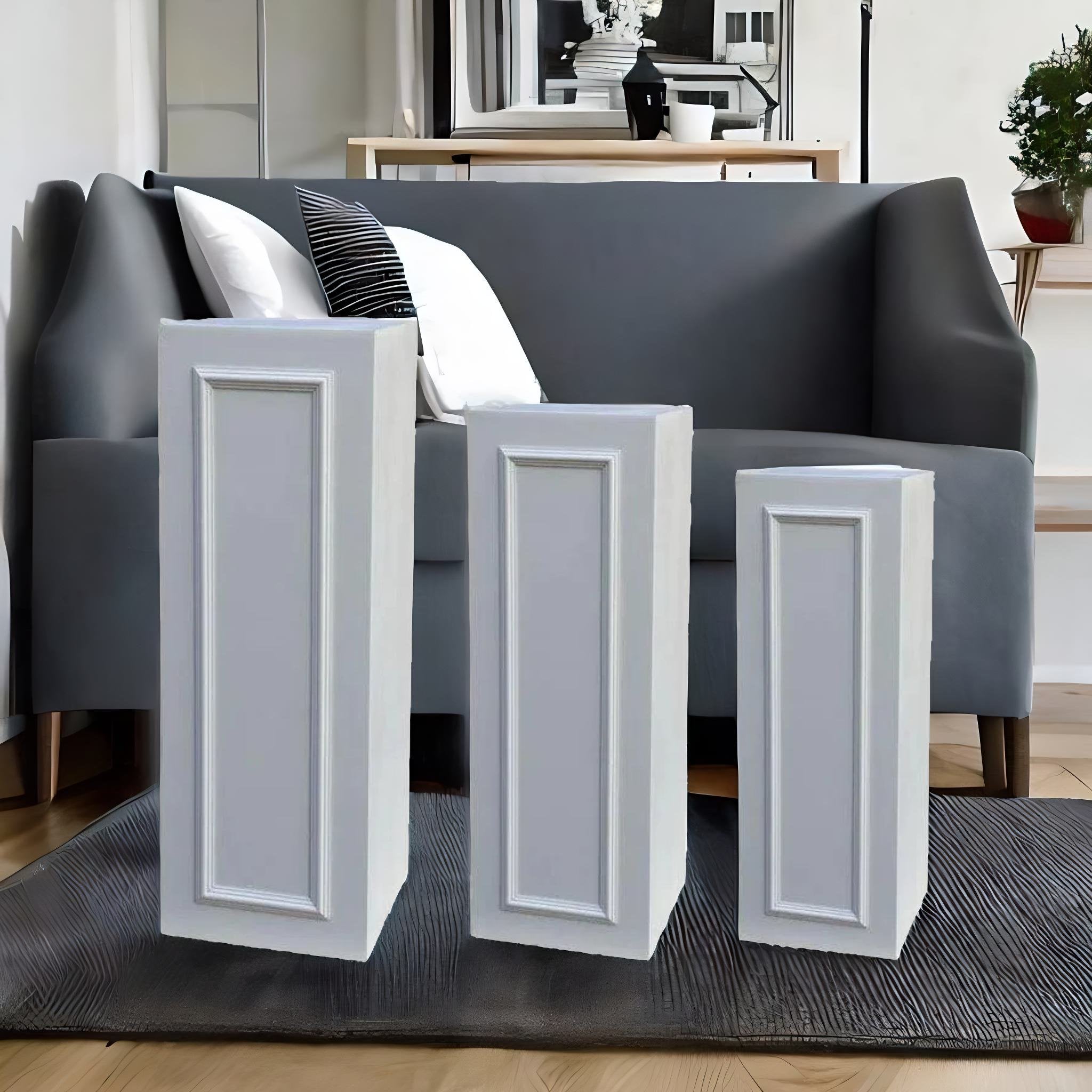 White Square PVC Foam Display Stands – Lamsit Ibdaa